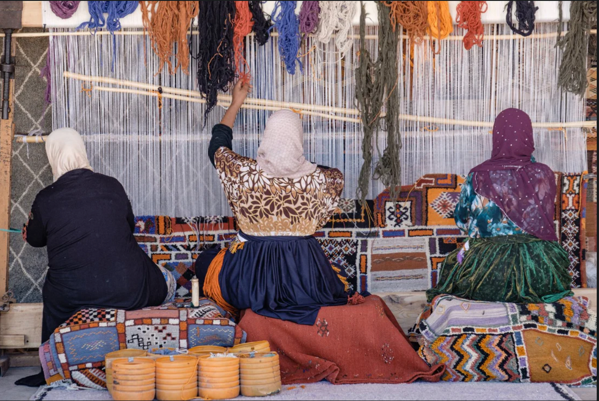 From Morocco to Your Home: The Journey of a Beni Ourain Rug – Beni ...