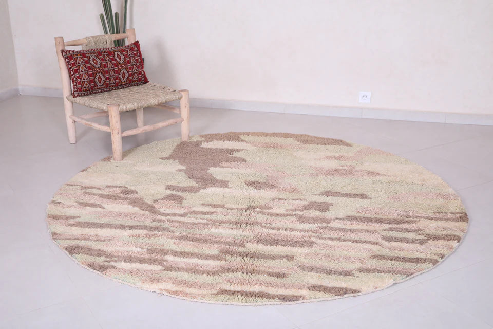 Creating Cozy Corners: Decorating with Moroccan Round Rugs – Beni ...