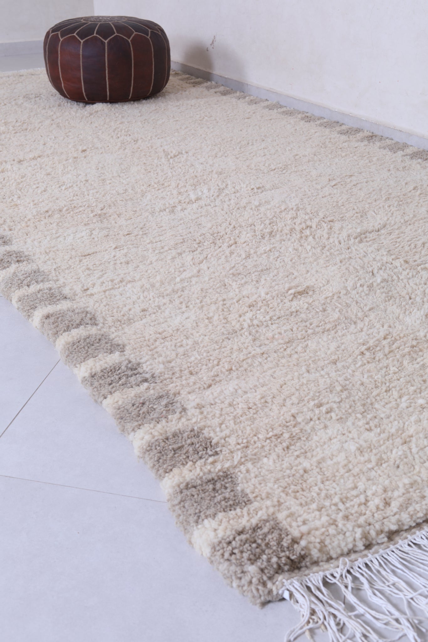 Runner Moroccan Rug - Handmade Beni Ourain Rug - Custom Rug – Beni ...
